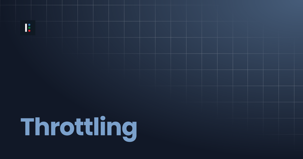 Throttling | Instructure Developer Documentation Portal