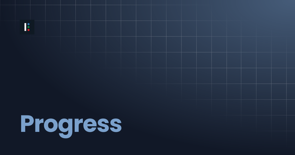 Progress | Instructure Developer Documentation Portal