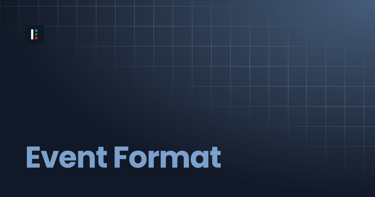 Event Format | Instructure Developer Documentation Portal