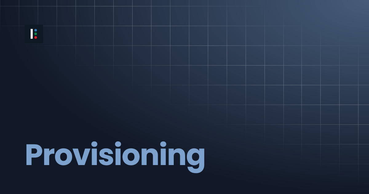 Provisioning | Instructure Developer Documentation Portal