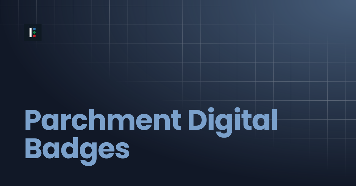 Parchment Digital Badges | Instructure Developer Documentation Portal