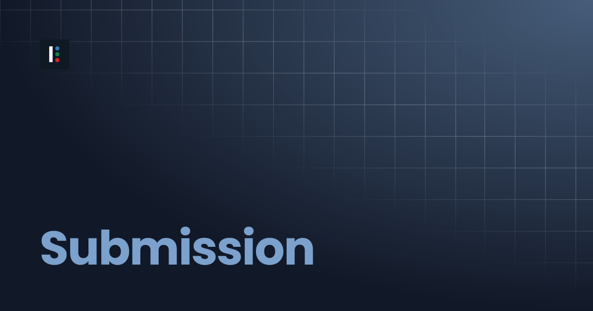 Submission | Instructure Developer Documentation Portal