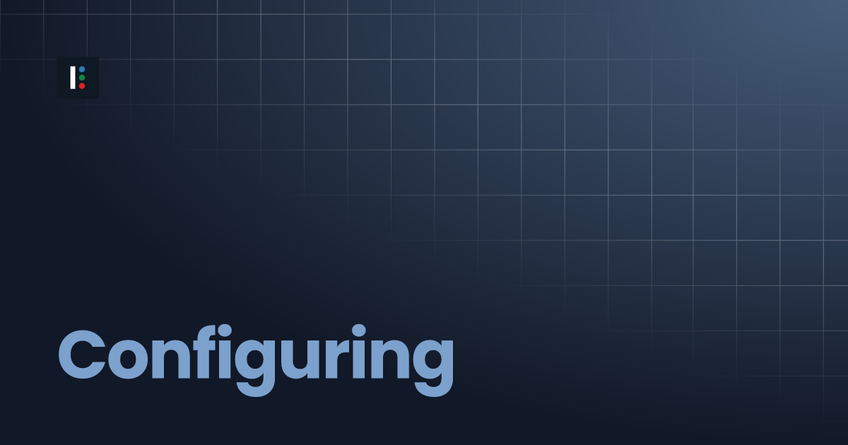 Configuring | Instructure Developer Documentation Portal