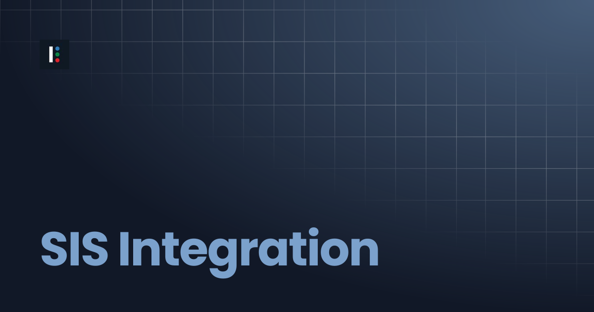 SIS Integration | Instructure Developer Documentation Portal