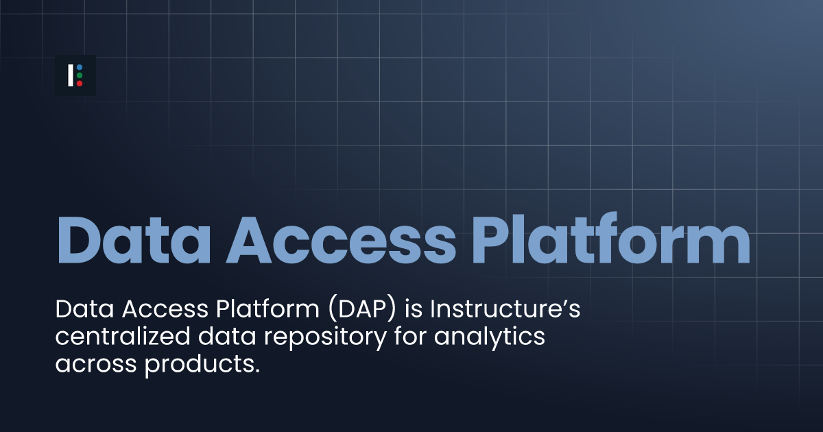 Data Access Platform | Instructure Developer Documentation Portal