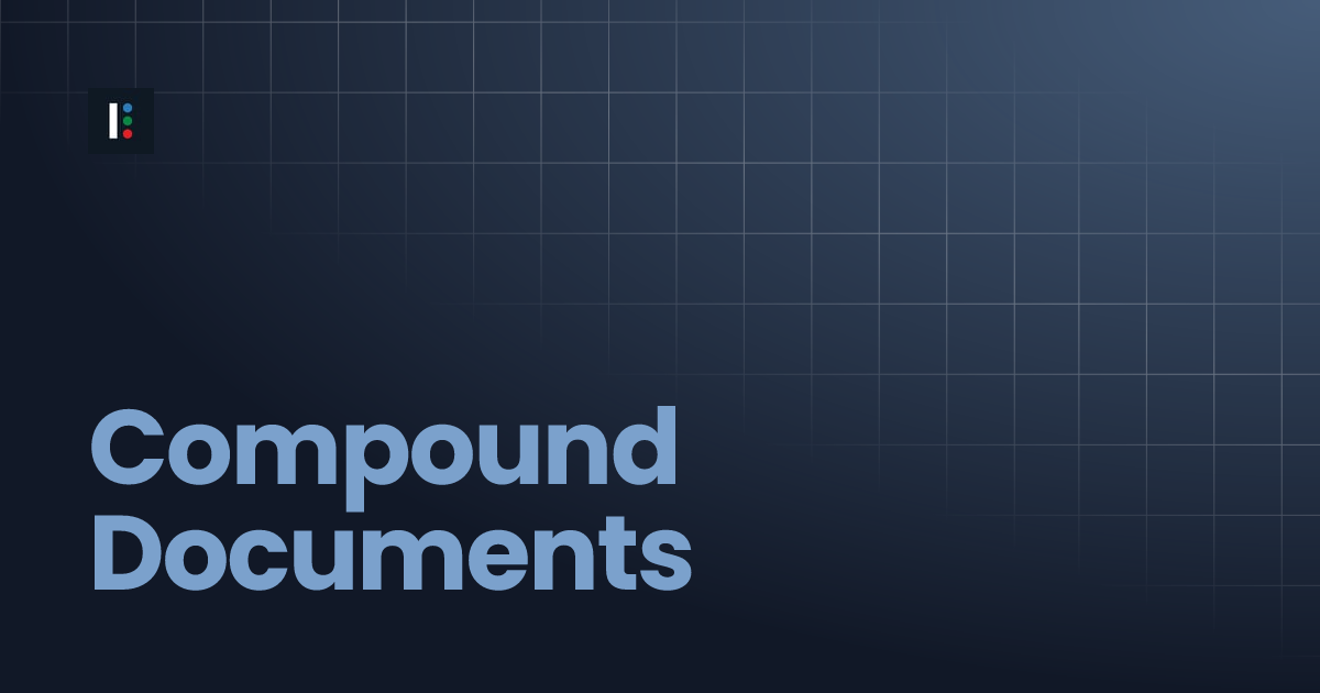 Compound Documents | Instructure Developer Documentation Portal