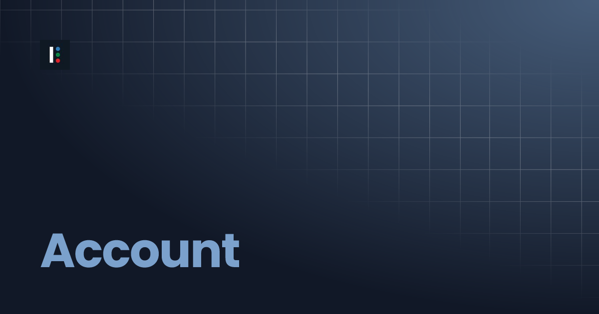 Account | Instructure Developer Documentation Portal