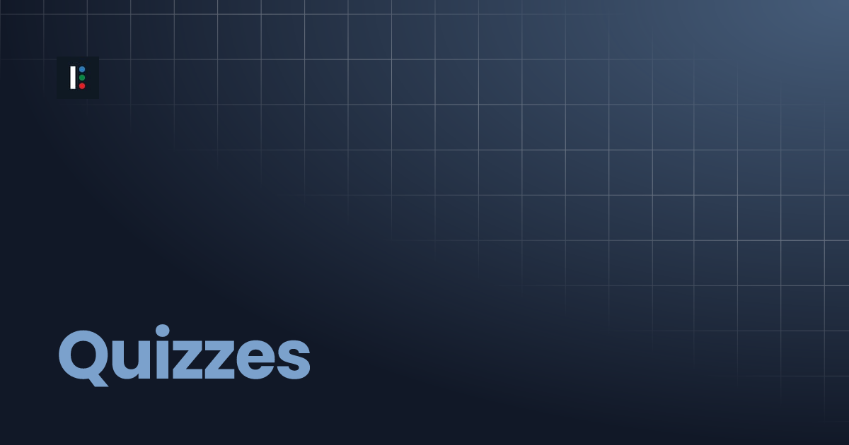 Quizzes | Instructure Developer Documentation Portal