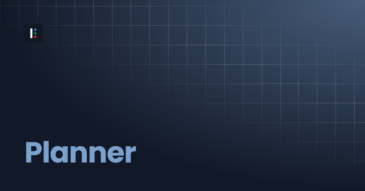 Planner | Instructure Developer Documentation Portal